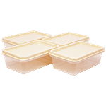Buy Unica Flamante Rectangular Containers Set - Durable, Storage Boxes ...