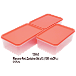 Buy Unica Flamante Rectangular Containers Set - Durable, Storage Boxes ...