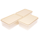 Buy Unica Flamante Rectangular Containers Set - Durable, Storage Boxes ...