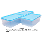 Buy Unica Flamante Rectangular Containers Set - Durable, Storage Boxes ...