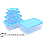Buy Unica Flamante Rectangular Containers Set - Durable, Storage Boxes ...