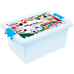 Buy Unica Magnifico Multipurpose Box - Durable Storage With Lid, White ...