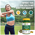 Buy Pure Nutrition Vitamin D3 + K2 Supplement Tablet - For Strong Bones ...