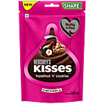 Buy Hershey's Kisses Hazelnut 'N' Cookies Chocolate Online at Best ...