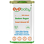 Buy Oyo Baby Badam Rogan Sweet Almond Oil - Cold-Pressed, Calms Muscles ...
