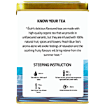 Buy Esah Tea Organic Peach Blue Tea - Rich In Antioxidants, Refreshing ...