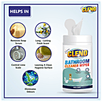 Buy Cleno Bathroom Cleaner Wet Wipes - For Showers, Wash-Basins, Floors ...