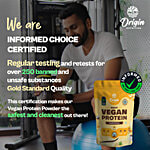 Buy Origin Nutrition Vegan Protein Powder - Vanilla Flavour Online at ...
