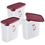 Buy Flair Storage Container - Smart Design, Rectangle, Maroon, BPA Free ...