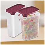 Buy Flair Storage Container - Smart Design, Rectangle, Maroon, BPA Free ...