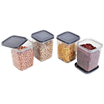 Buy JOYO Kitchen Classic Container Set - Transparent Plain, Grey ...