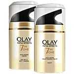 Buy Olay Total Effects Day Cream + Night Cream - Slay All Day Pack ...