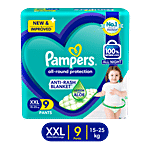 Buy Pampers Diaper Pants - XXL, All Round Protection, Anti-rash Blanket ...