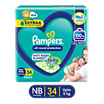 Buy Pampers Diaper Pants - New Born, All Round Protection, Anti-rash ...