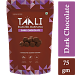 Buy TAALI Roasted Makhana - Dark Chocloate, Plant Protein, Gluten Free ...