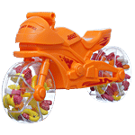 Buy Toy Candy Bike Orange Glucose Candy For Kids Online at Best Price ...
