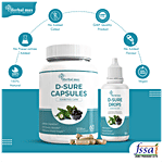 Buy Herbal Max D-Sure Diabetic Care Kit - Capsule & Drops Ayurvedic ...