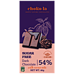 Buy Chokola Sugar Free 55% Dark Chocolate - With Crunchy Cocoa Nibs ...
