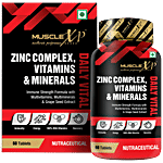 Buy MuscleXP Zinc Complex Vitamins & Minerals Daily Vital Tablet - For ...