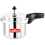 Buy Leoron by Srushti Gold Aluminium Pressure Cooker - Cooks Faster ...