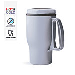 Buy Asian Champion Handy Flask - Stainless Steel Inner, Bluish Gray ...