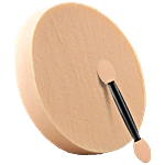 Buy Majestique Flat Circle Face Makeup Sponge - Powder Puff, Soft ...