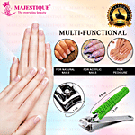 Buy Majestique Nail Clipper - Anti Skid, Sharp & Durable, Small Online ...