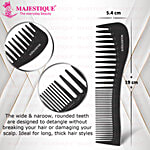Buy Majestique Hair Styling Comb - Carbon Fibre, Anti Static, Heat ...