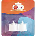 Buy SE7EN LED T-Lights Candle - BVC, White, Traditional, Ideal Gift ...