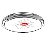 Buy Jensons Stainless Steel Half Plates - Strong, Durable, Lightweight ...