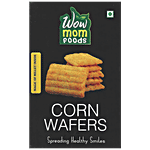 Buy WOW MOM FOODS Corn Wafers - Rich, Crispy, No Added Preservatives ...