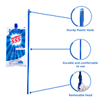 Buy Monkey 555 Double Clip Mob - Plastic& Cotton Threads, With Rod ...