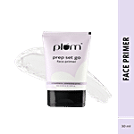 Buy Plum Prep Set Go Face Primer - Lightweight, Minimises Pores ...