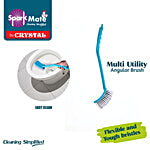 Buy Sparkmate By Crystal Multiutility Angular Brush Online at Best ...