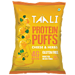 Buy TAALI Protein Puffs - Cheese & Herbs, Roasted, Non-Fried, Gluten ...