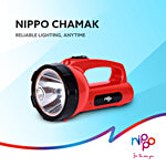 Buy Nippo Chamak Rechargeable LED Torch - Polycarbonate, Portable ...