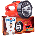 Buy Nippo Chamak Rechargeable LED Torch - Polycarbonate, Portable ...