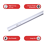 Buy Nippo LED Batten 4 feet, 20W, Cool Day Light - High Energy Savings ...