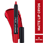 Buy Half N Half Matte Lip Crayon - 24H Super Stay, Velvety Soft, Long ...
