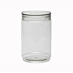 Buy Saaj Crysta Storage Container - Plastic, Transparent Body & Lid ...