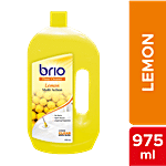 Buy Brio Floor Cleaner - Lemon, For Clean & Shinny Surface, Fights ...