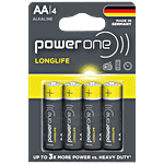 Buy Power One Alkaline Battery - Longlife, AA Online at Best Price of ...