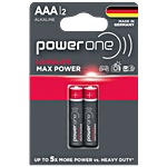 Buy Power One Max Power Alkaline Battery - Longlife, AAA Online at Best ...