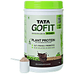 Buy Tata GoFit Plant Protein Powder - Rich Chocolate Flavour, For Women ...