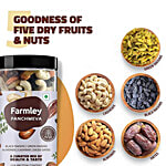 Buy Farmley Premium Panchmewa Superfood Farmley Mixed Dry Fruit Jar ...