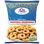 Buy A2B Andhra Murukku - South Indian Snack, Cereal & Pulses Based ...