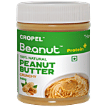 Buy Beanut 100% Natural Peanut Butter - Crunchy, Rich In Protein ...