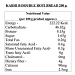Buy KABHI B Double Roti - Whole Wheat Bread, High In Fiber Online at ...