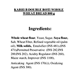 Buy KABHI B Double Roti - Whole Wheat Bread, High In Fiber Online at ...