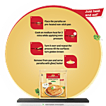 Buy Aashirvaad Paneer Paratha - Ready To Cook, No Added Preservatives ...